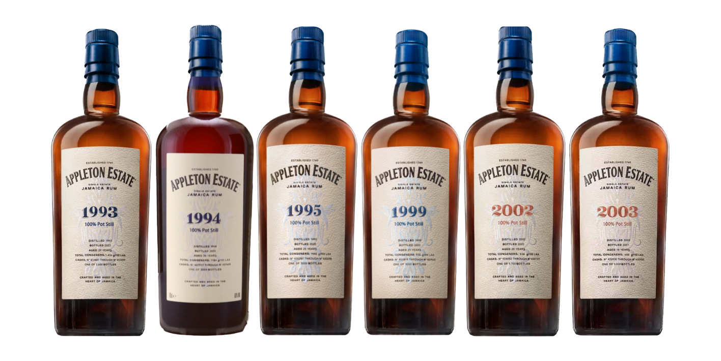 Appleton Estate Hearts Collection 1993-1994-1995-1999-2002-2003 63%